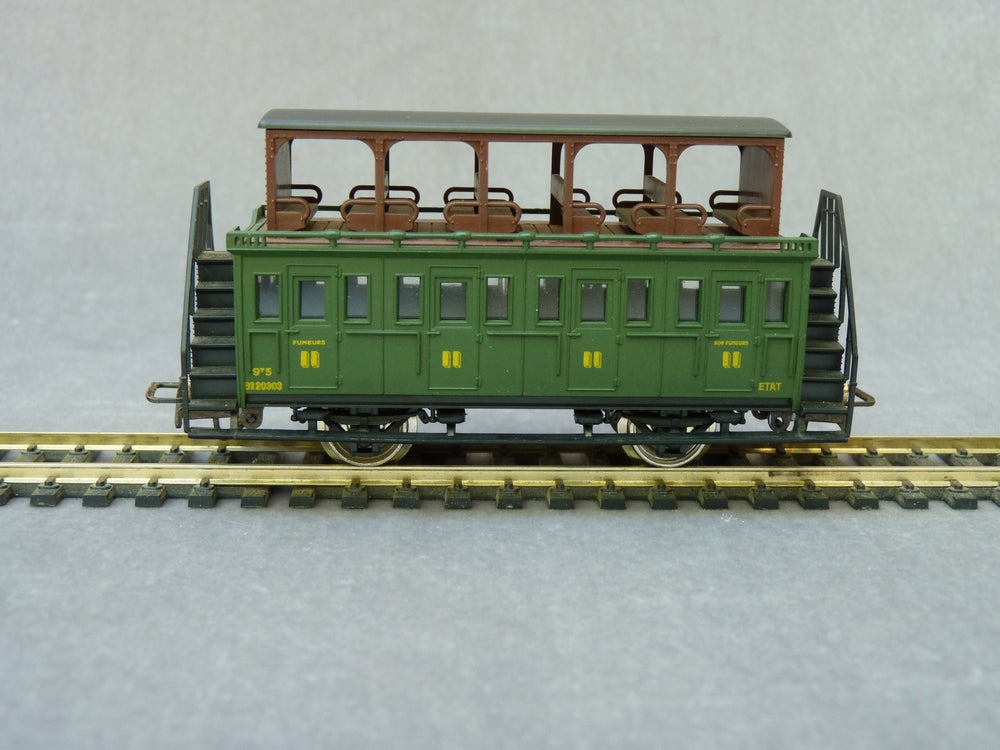 JOUEF 5649 - Voiture à impériale du réseau ETAT – Antique MarcBea