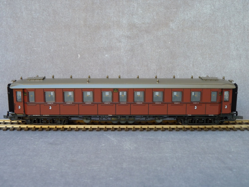 ROCO 44545 - Voiture de 3ème classe des chemins de fer du Württemberg ...