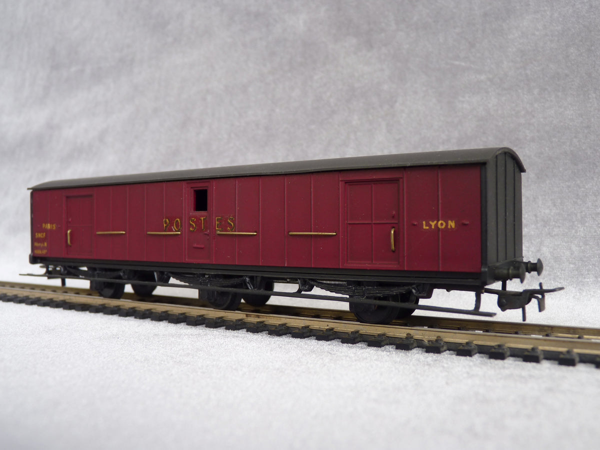 SMCF - POSTES - Voiture postale SNCF à 3 essieux - (HO vintage ...