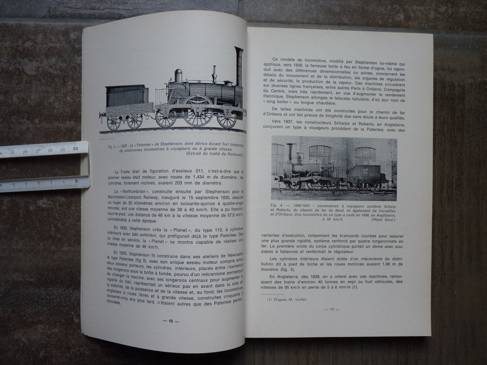 LA LOCOMOTIVE A VAPEUR ET LES GRANDES VITESSES _ L.M. Vilain – Antique ...