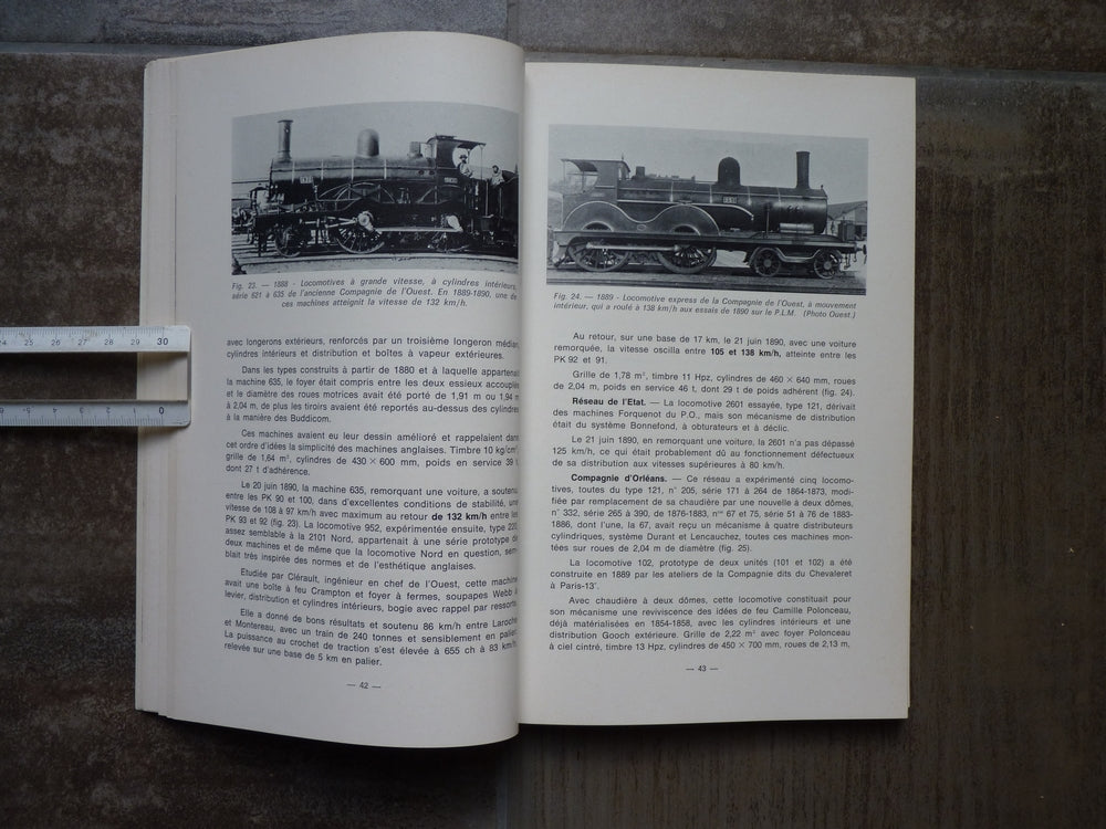 LA LOCOMOTIVE A VAPEUR ET LES GRANDES VITESSES _ L.M. Vilain – Antique ...